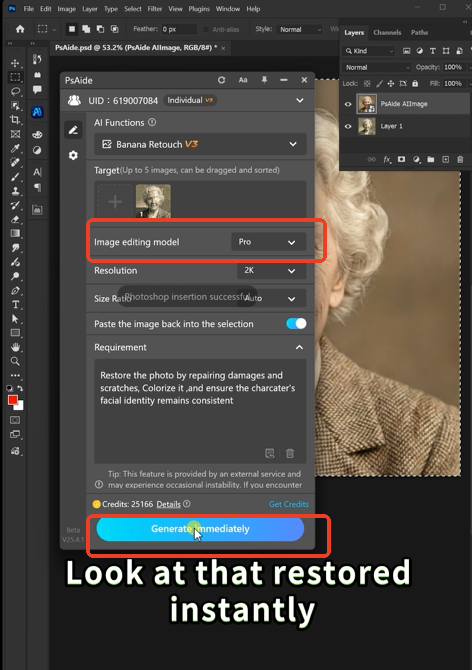 Photoshop Nano Banana Pro: How to Restore and Colorize Old Photos with ...